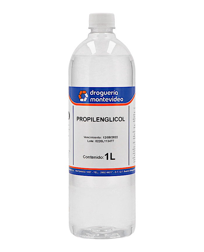 PROPILENGLICOL 1 L - Droguería Montevideo