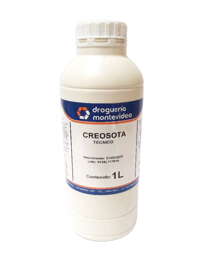 CREOSOTA 1 L - PODEROSO PROTECTOR NATURAL DE MADERAS