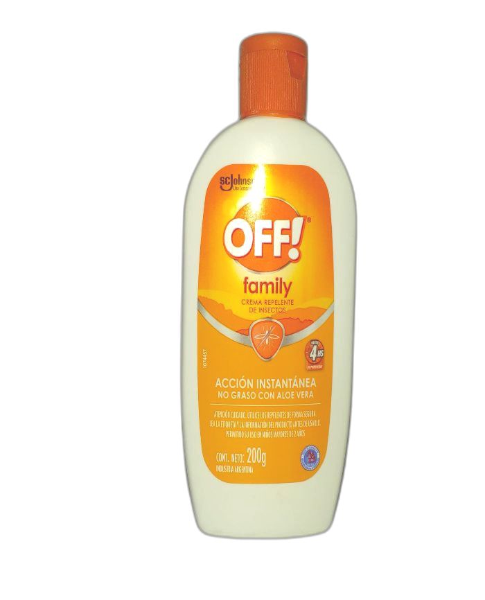REPELENTE OFF EN CREMA - PROTECCION Y SUAVIDAD EN TU PIEL